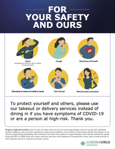 Utah Executive Order: Mask Mandate & Signage